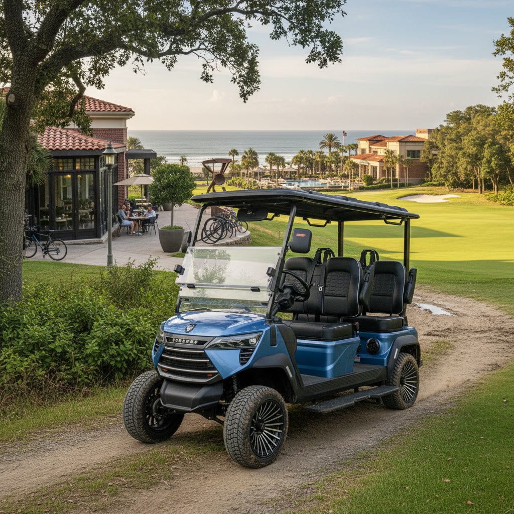 Greyson 4 Seat Forward Electric Golf Cart - Hartville Golf Carts