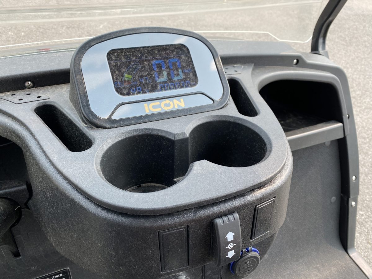 Golf Cart With Dump Bed - Icon i40 Dump - Hartville Golf Carts