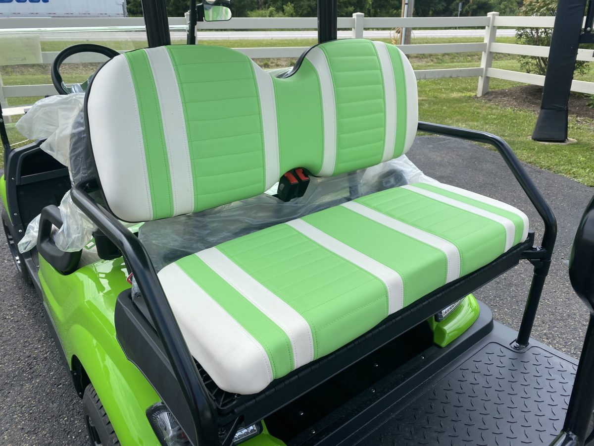 Icon i40 - Lime Green Golf Cart