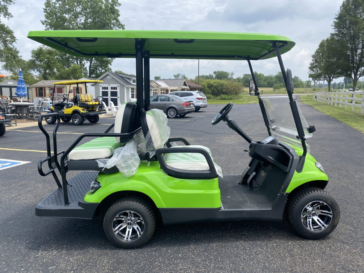 Icon i40 - Lime Green Golf Cart